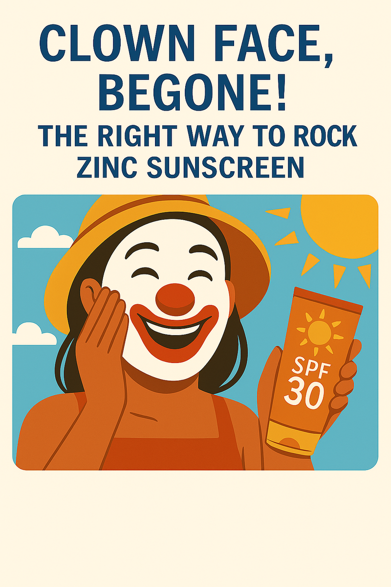 Clown Face, Begone! The Right Way to Rock Tallow Zinc Sunscreen – The ...